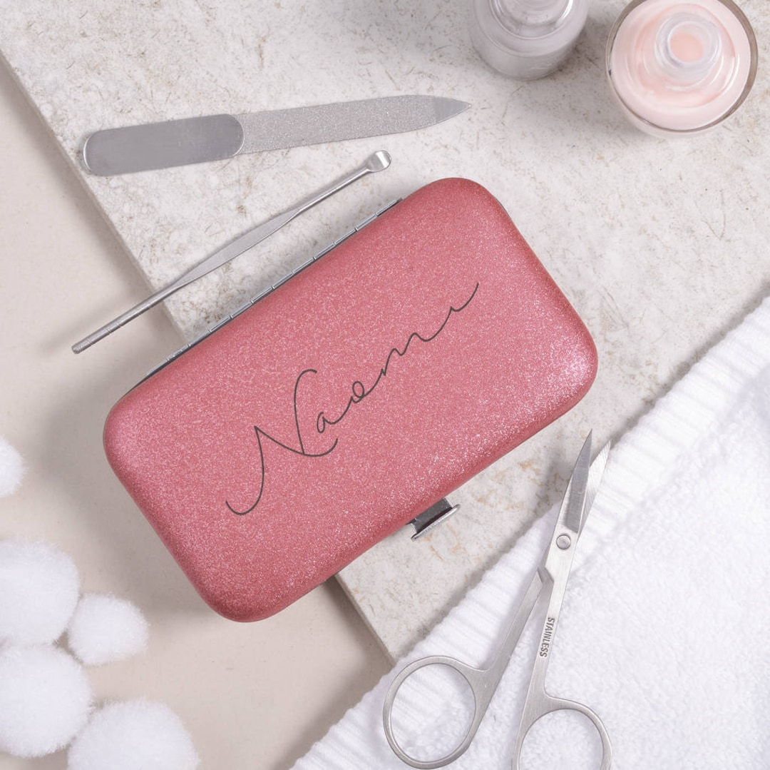 Personalised Ruby 6 Piece Manicure Set - Nail Care - July Birthstone ...