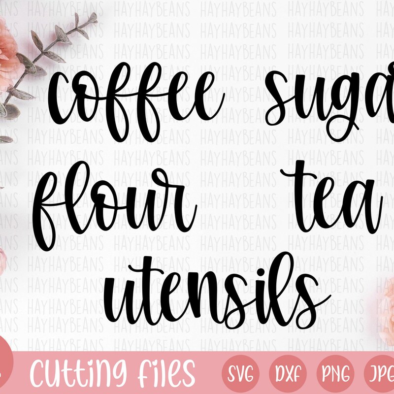 Sugar Container Font - Etsy