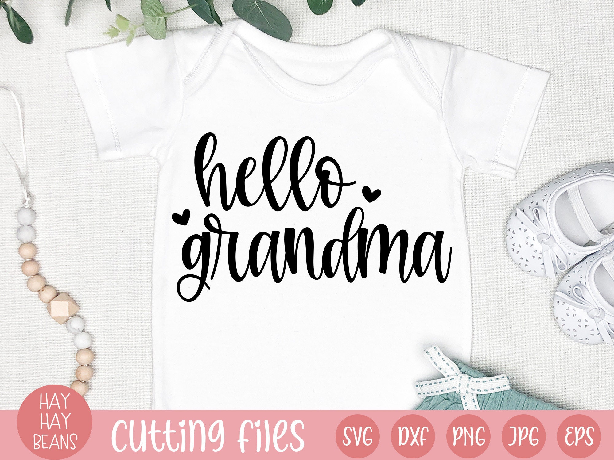 Hello Grandma Svg | Pregnancy Announcement Svg | Baby Announcement Svg ...