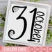 October 31st Svg Halloween Svg Oct 31 Svg Fall Svg File - Etsy