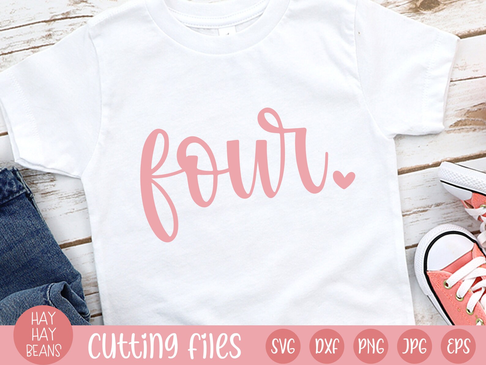 Four SVG Fourth Birthday Svg Birthday Girl Svg 4th - Etsy