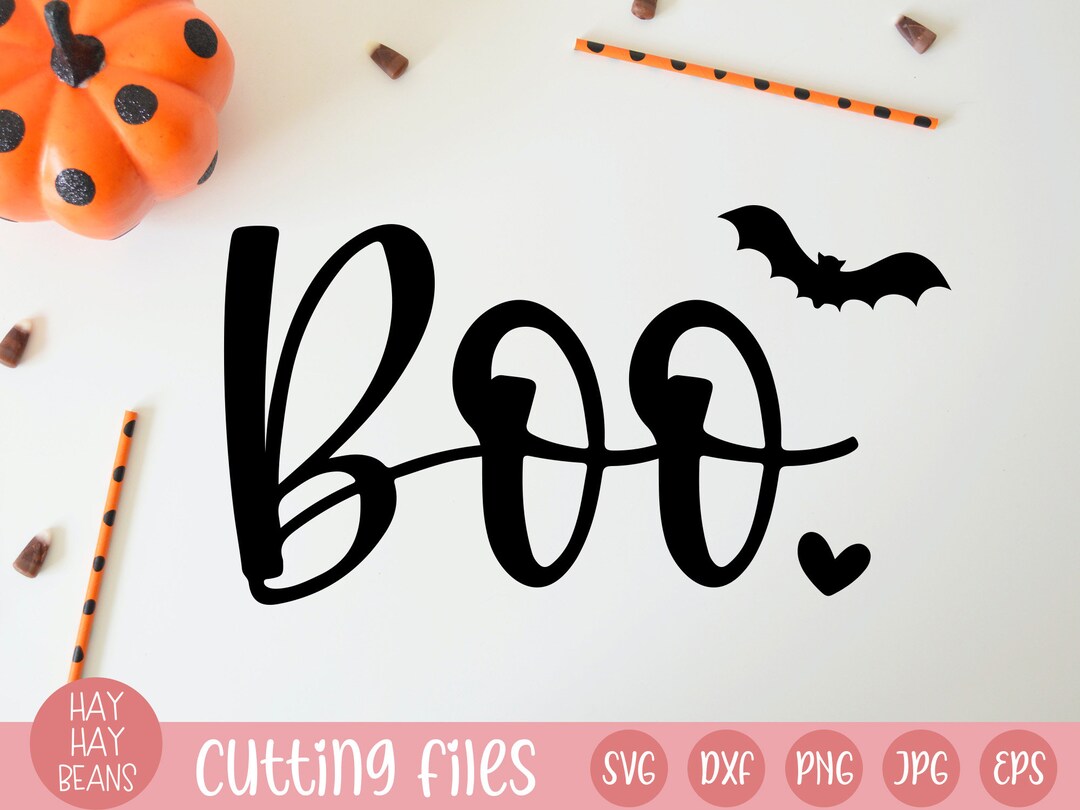 Boo Svg | Halloween Svg | Fall Svg | Fall Svg File | Halloween Iron on ...