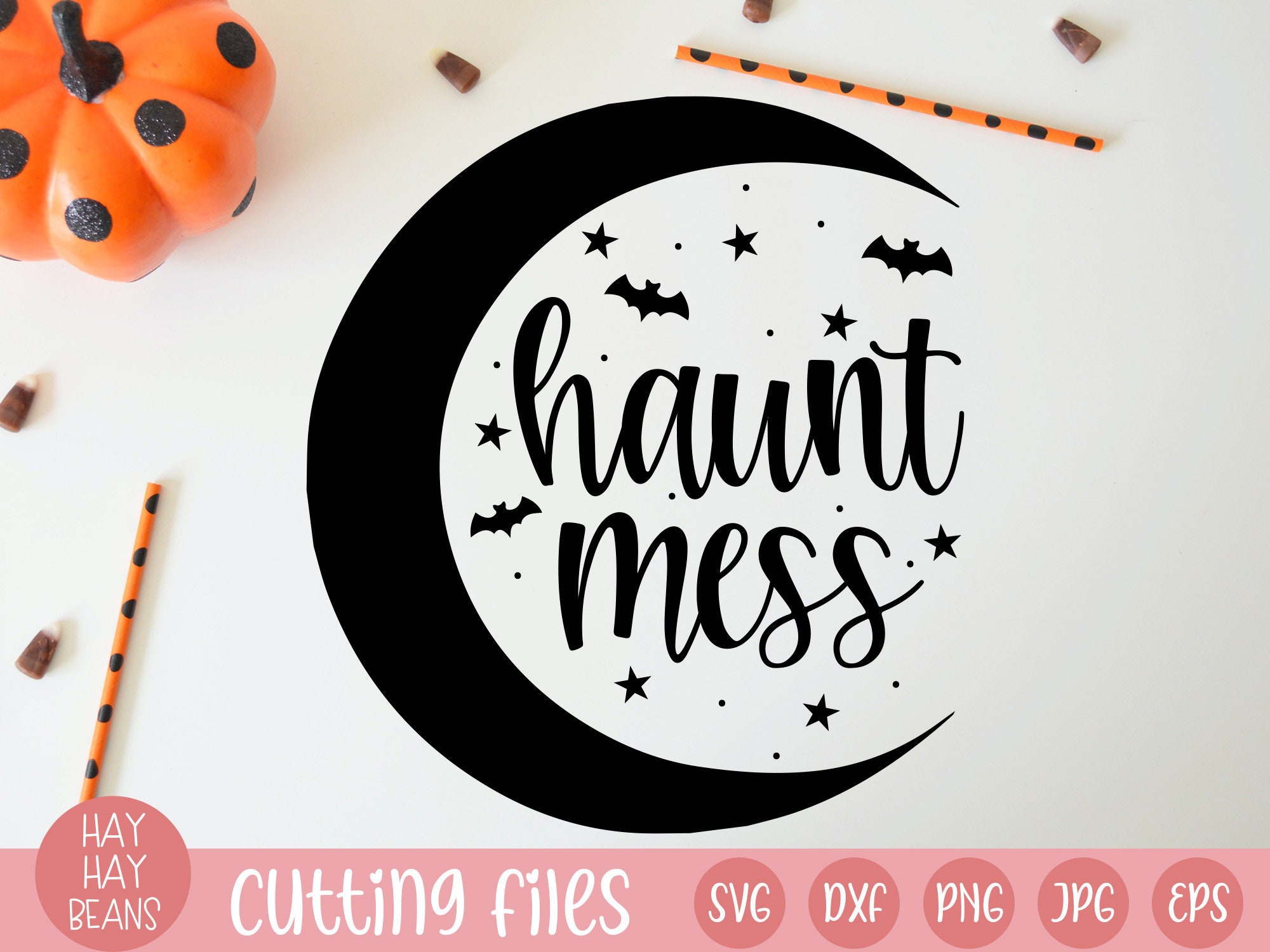 Haunt mess svg fall svg fall file fall shirt svg | Etsy