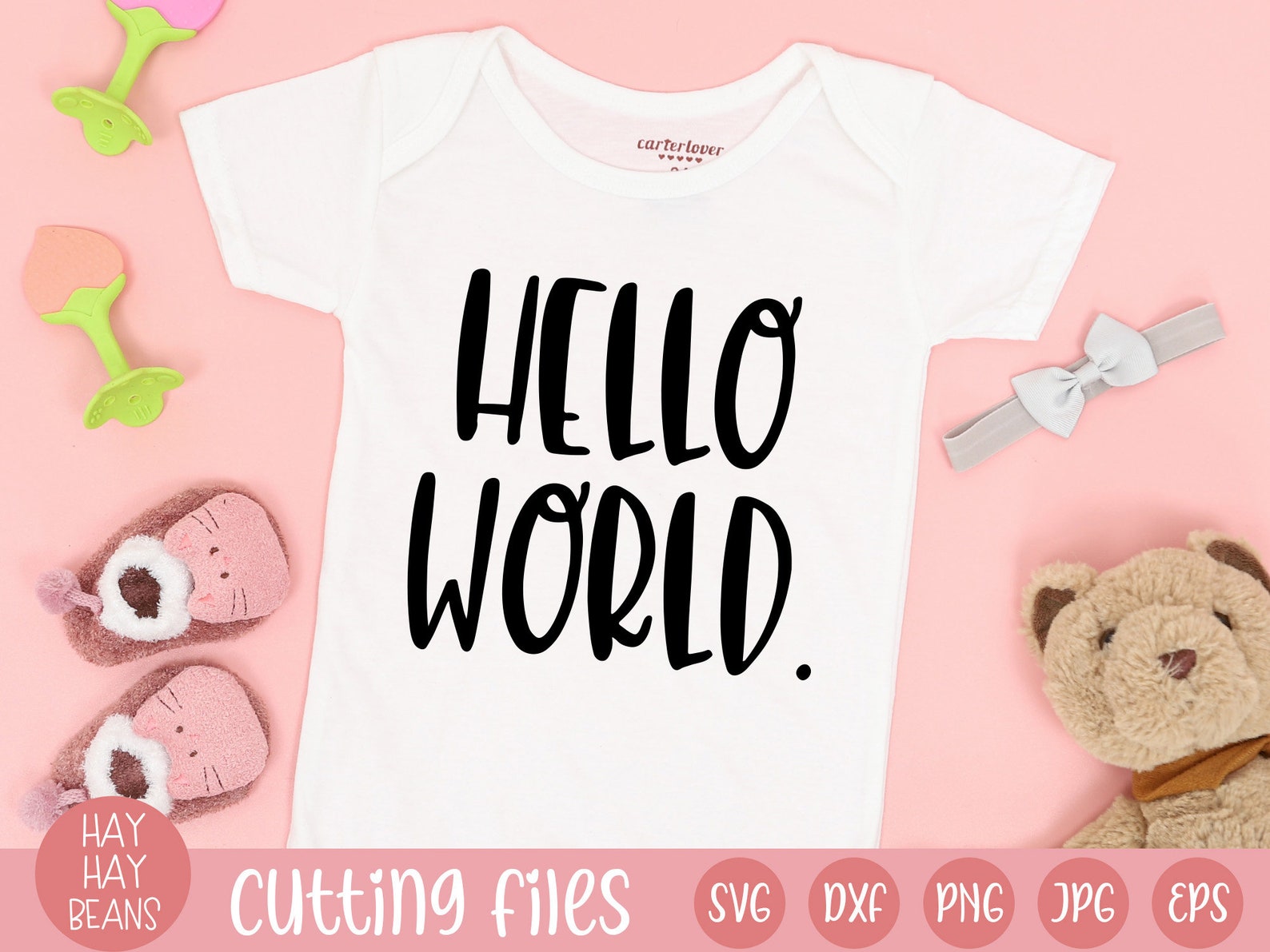 Hello World Svg Newborn Svg Baby Svg I'm New Here | Etsy