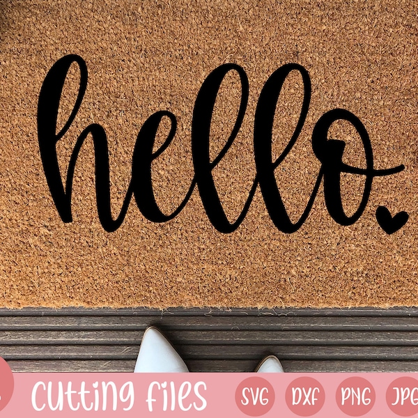 Hello Sign - Etsy