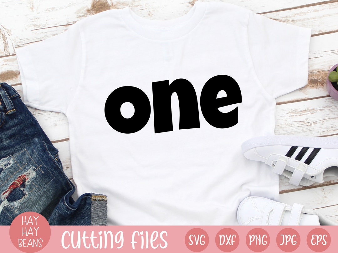 One SVG | First Birthday SVG | Baby Boy Birthday Svg | First Bday Svg ...