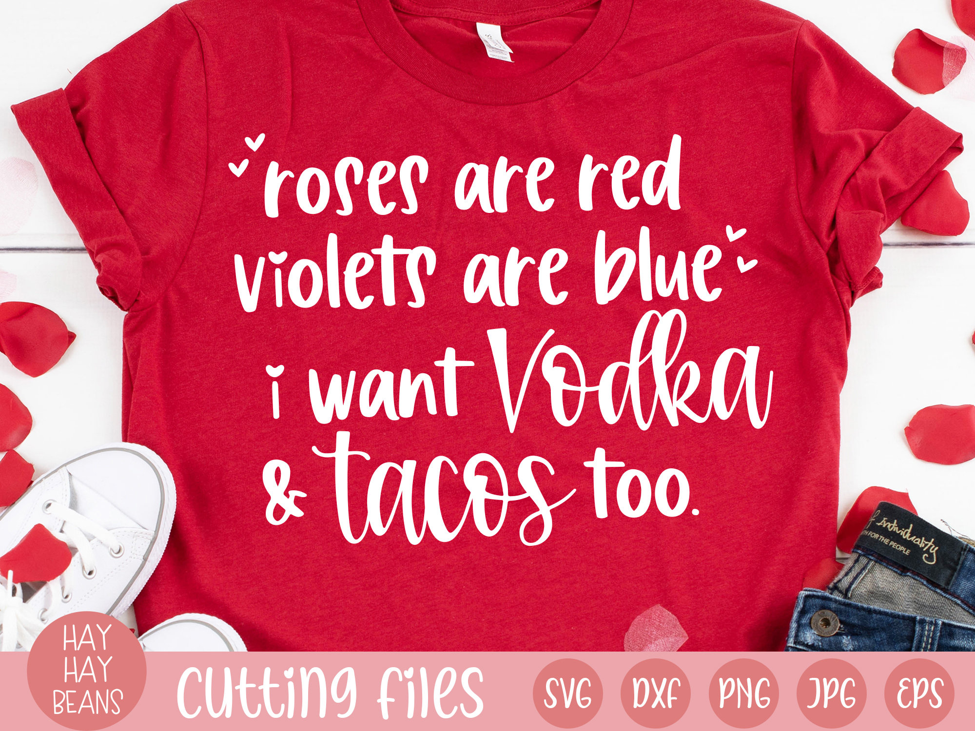 Rozen zijn rood viooltjes zijn blauw svg wodka en | Etsy België