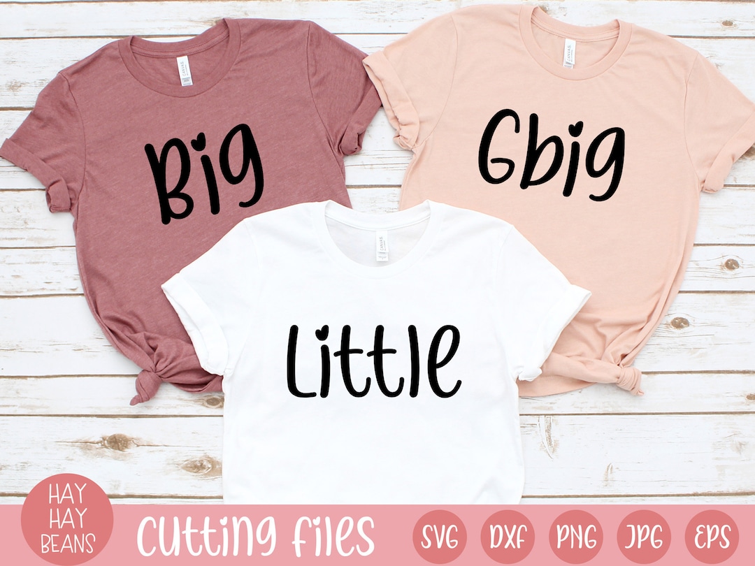 Big Little Gbig Svg | Sorority Svg | Big Svg | Little Svg | Gbig Svg ...