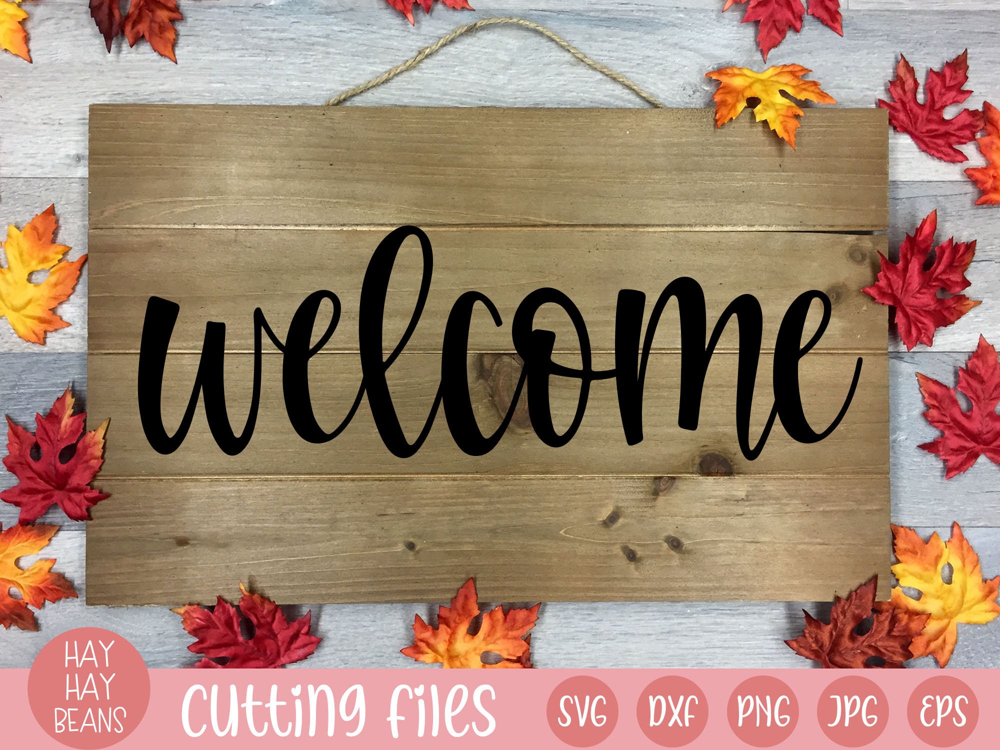 Welcome svg welcome farmhouse sign svg welcome doormat | Etsy