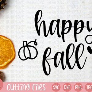 Happy Fall Svg Fall Svg Fall Svg File Fall Shirt Svg - Etsy