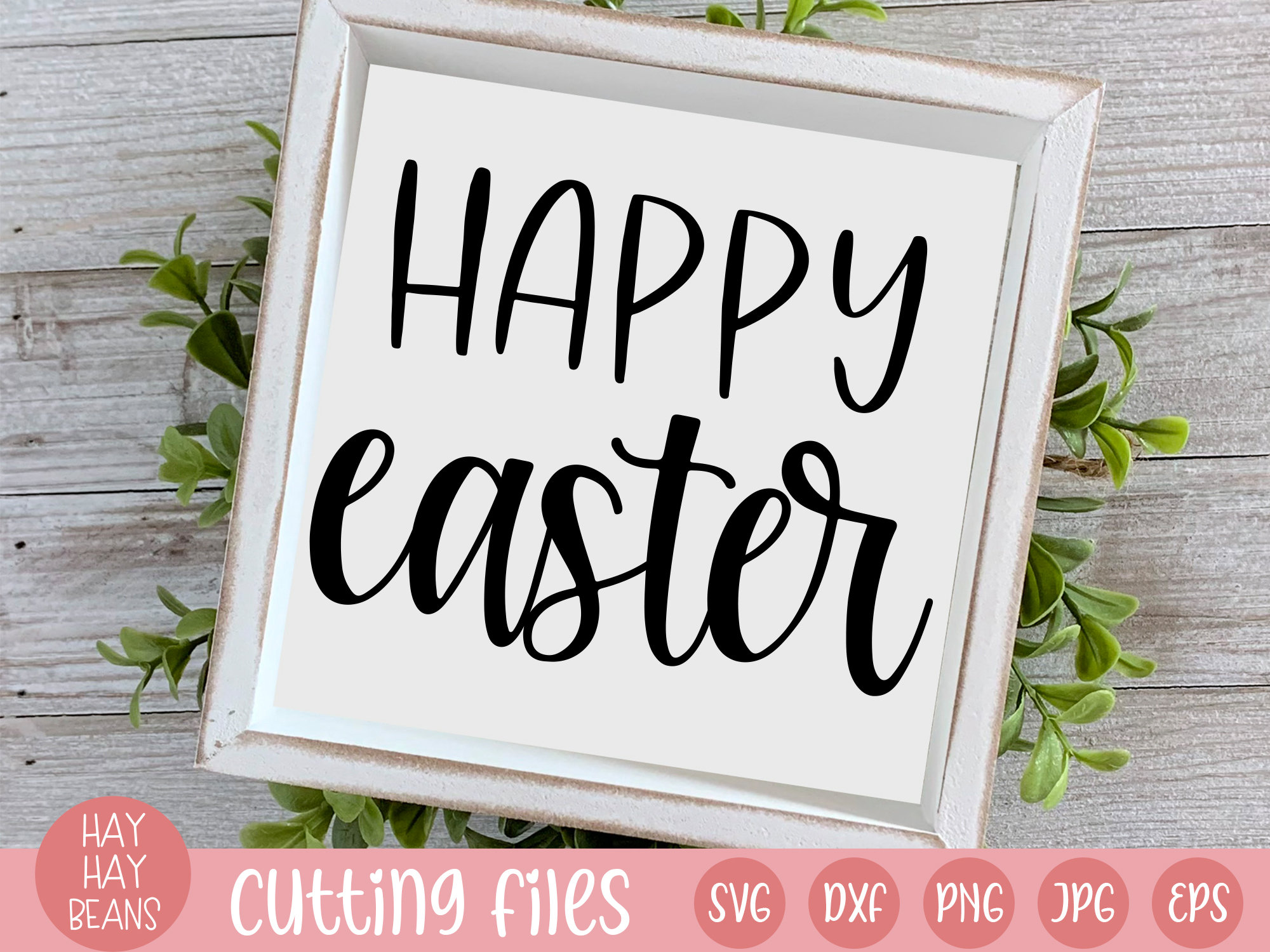 Happy Easter Svg Easter Cut File Cricut Files Silhouette - Etsy
