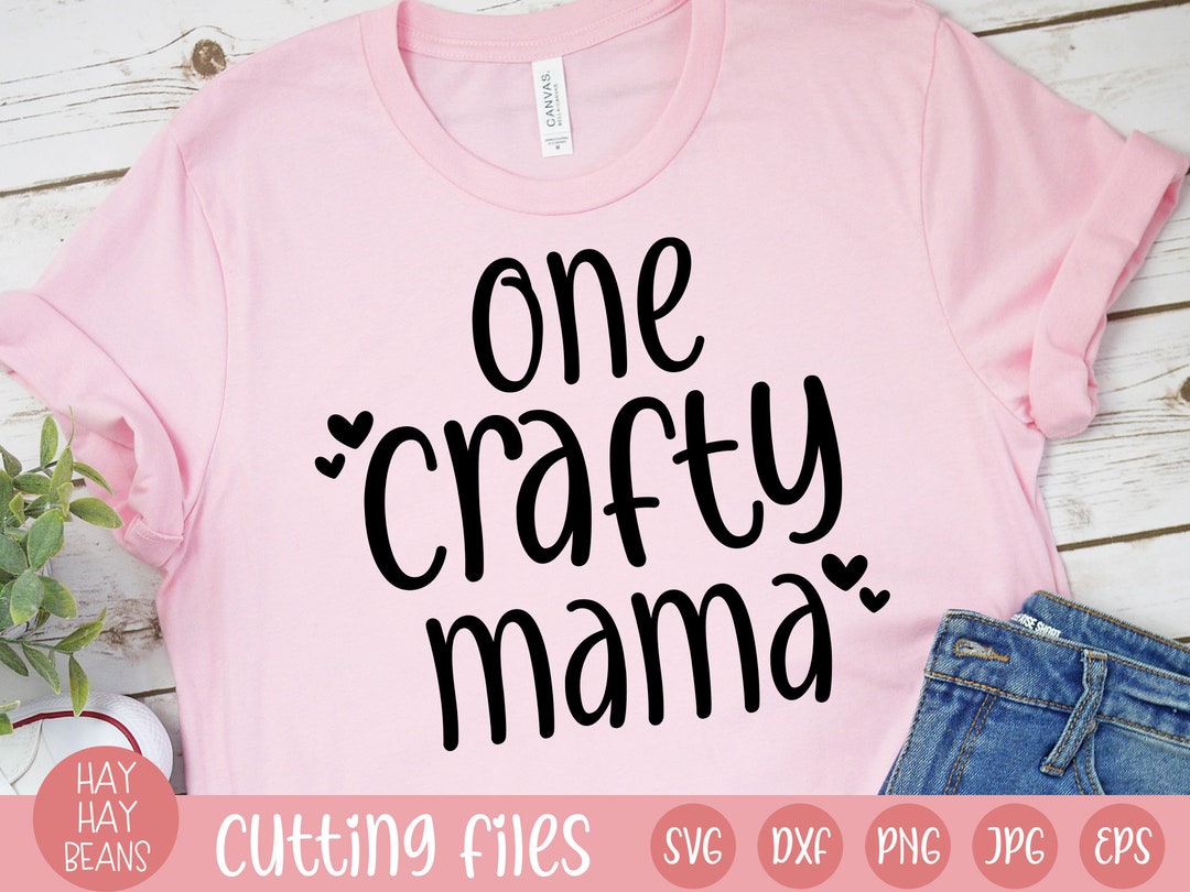 One Crafty Mama SVG | Craft SVG | Mama SVG| Crafter Svg | Mommy Crafter ...