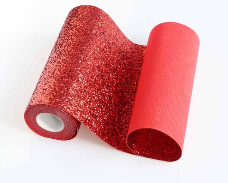 Premium Chunky Glitter Fabric for Crafts and Bows - Etsy