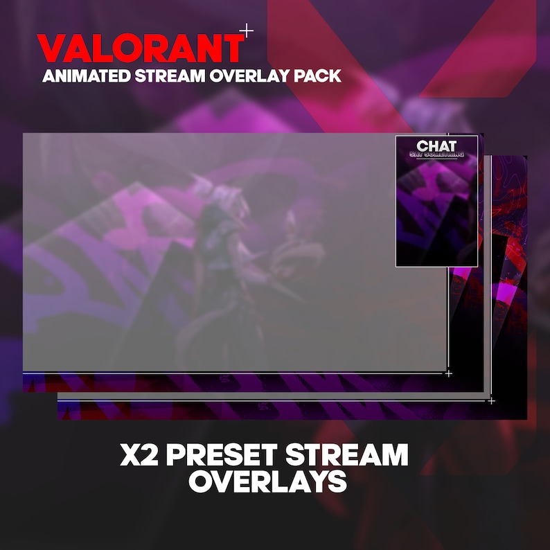 Valorant - Animated Stream Overlay Pack - Etsy