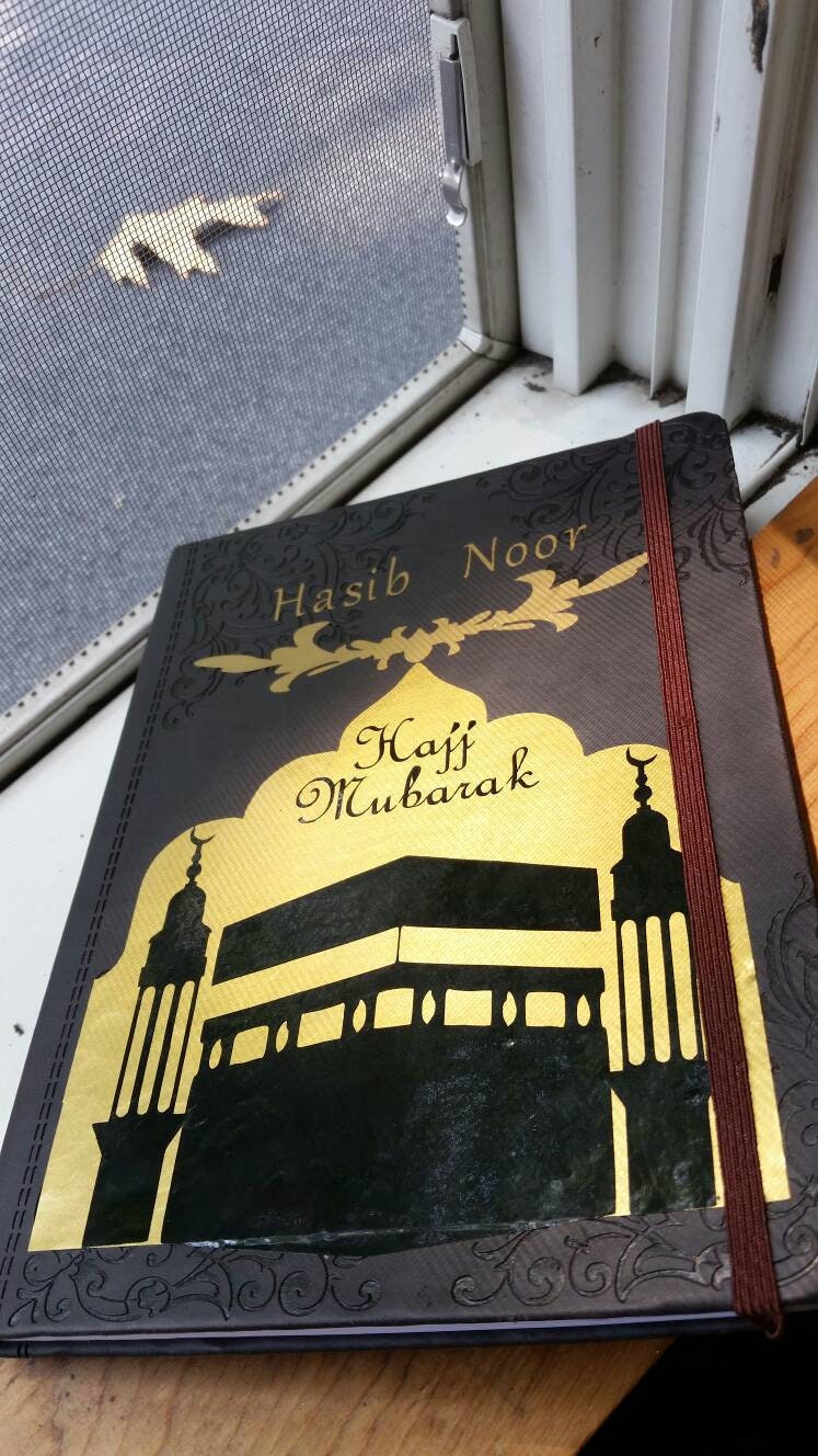 Made to Order Hajj Journal/ Hajj Gift /hajj Diary/get It Personalized ...