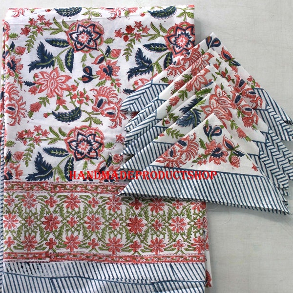 Block Print Tablecloth - Etsy