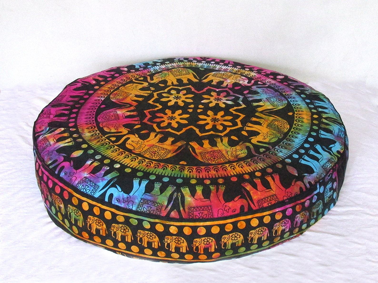 Mandala Floor Cushions Cover Indian Tapestry 35X6 Inches - Etsy