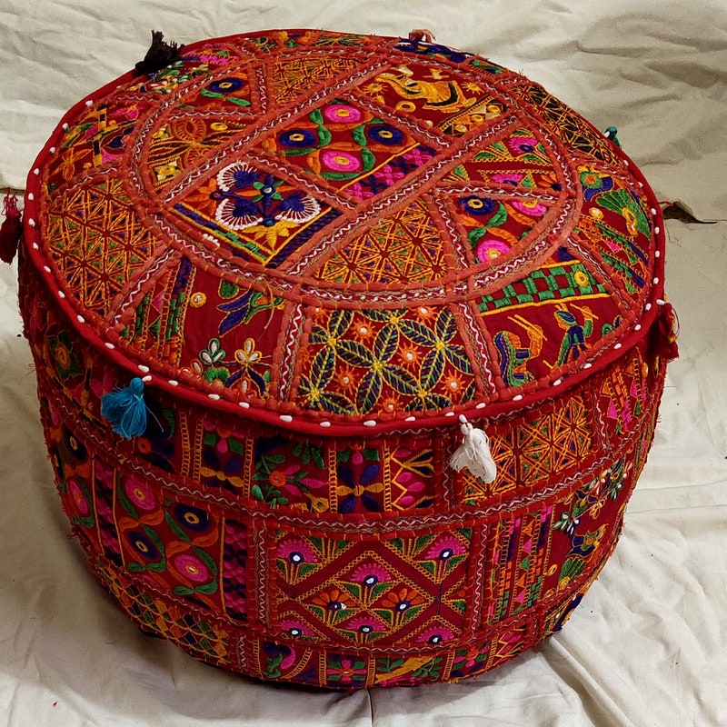 Pouf Cover - Etsy