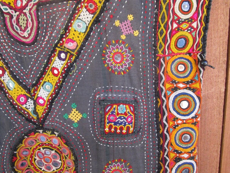 Indian Sindh Tribal Traditional Vintage Ethnic Costume Banjara Dress ...