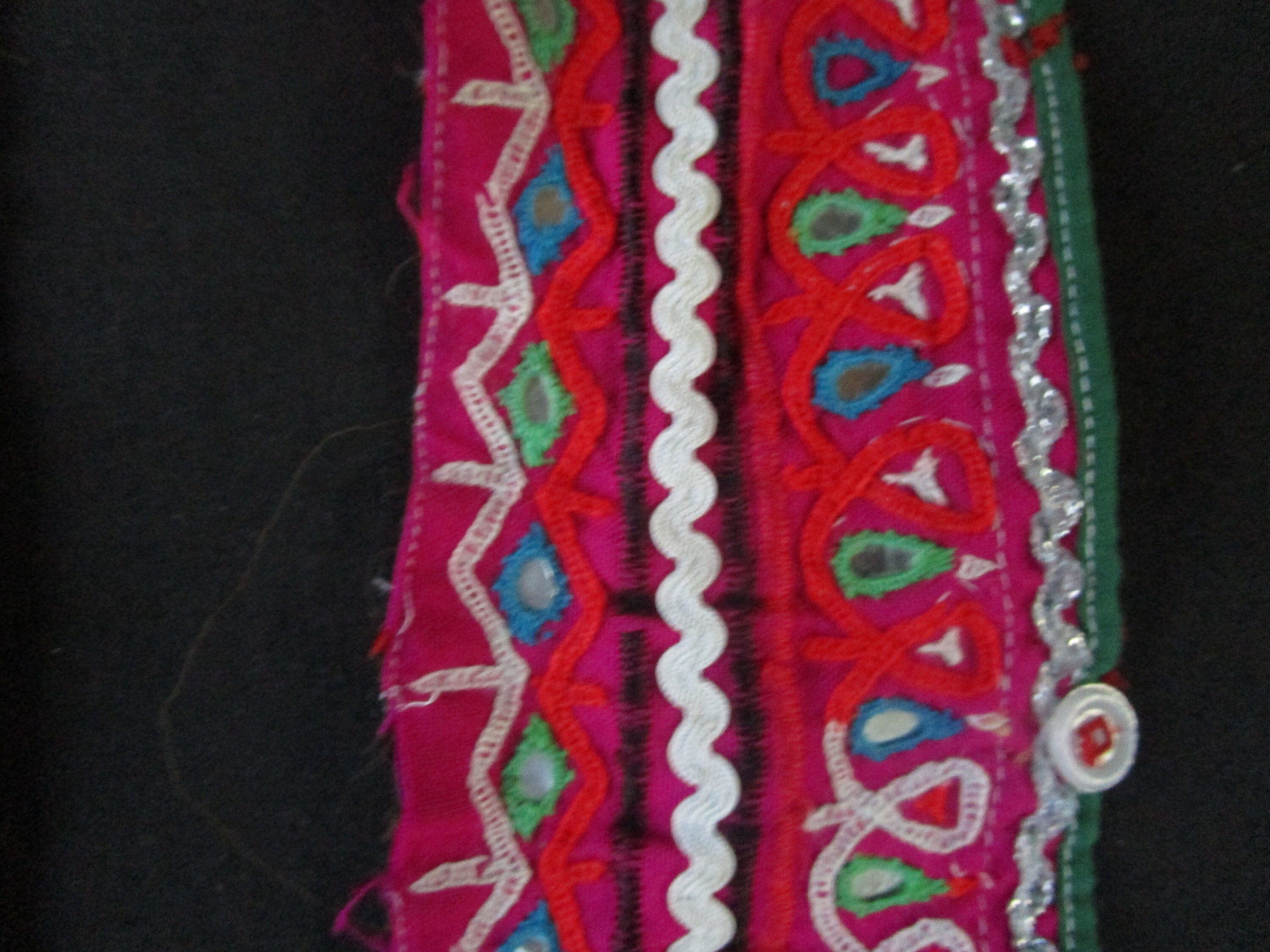 Kutch Rabari Vintage Indian DIY Mirrored Embroidery Patches - Etsy