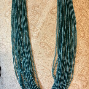 Tourquoise Nepali Newari “potey” Vintage Glass Bead Traditional ...