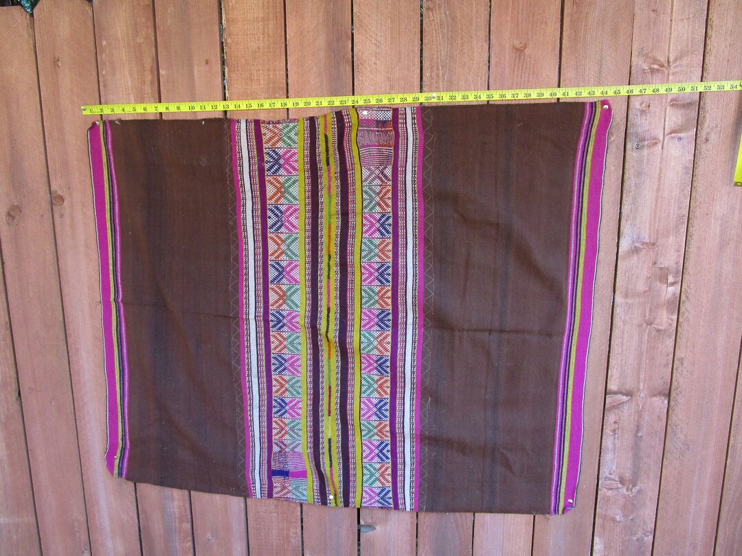 Bolivian Vintage Traditional Wool Aguayo Manta Wall Decor Weaving. SALE ...