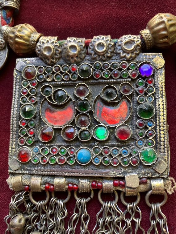 Afghan Kuchi original tribal vintage prayer box neckl… - Gem