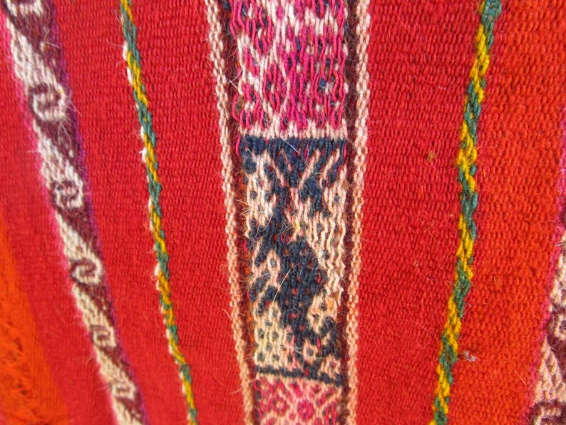 Bolivian Vintage Traditional Weaving 214 FREE Shipping in USA - Etsy