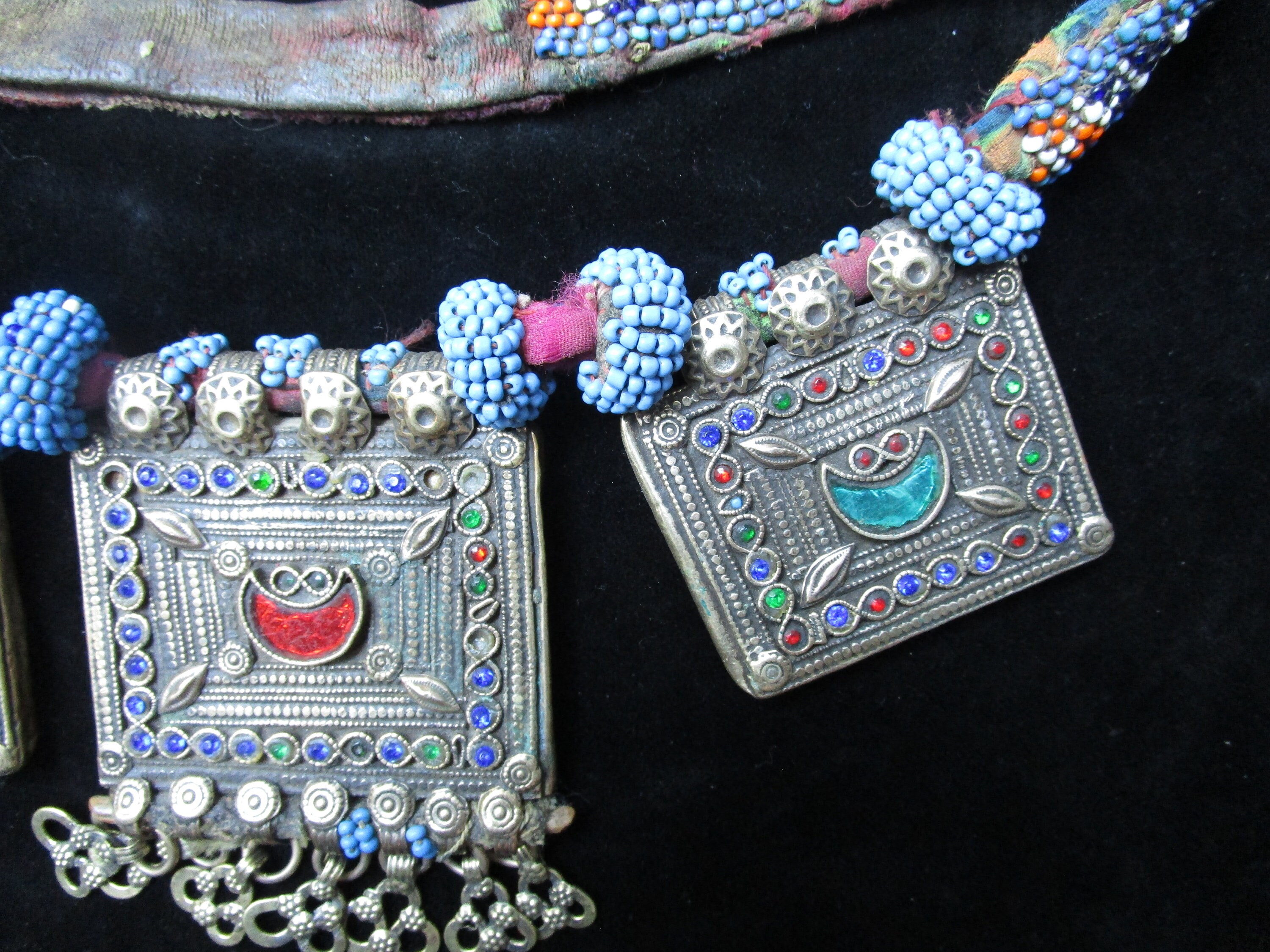 Kuchi afghan vintage tribal prayer box necklace 251 | Etsy