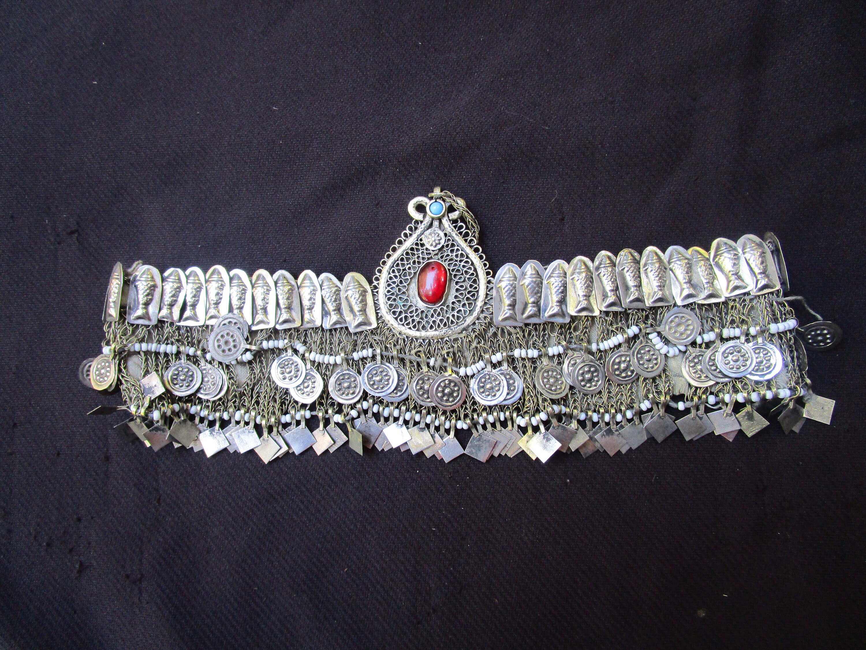 Afghan Kuchi Tribal Vintage Fish Design Dance Costume - Etsy