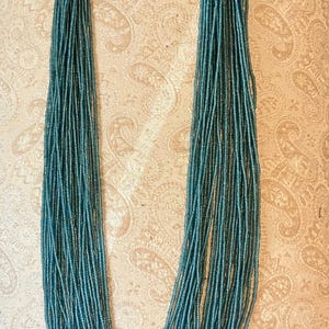 Tourquoise Nepali Newari “potey” Vintage Glass Bead Traditional ...