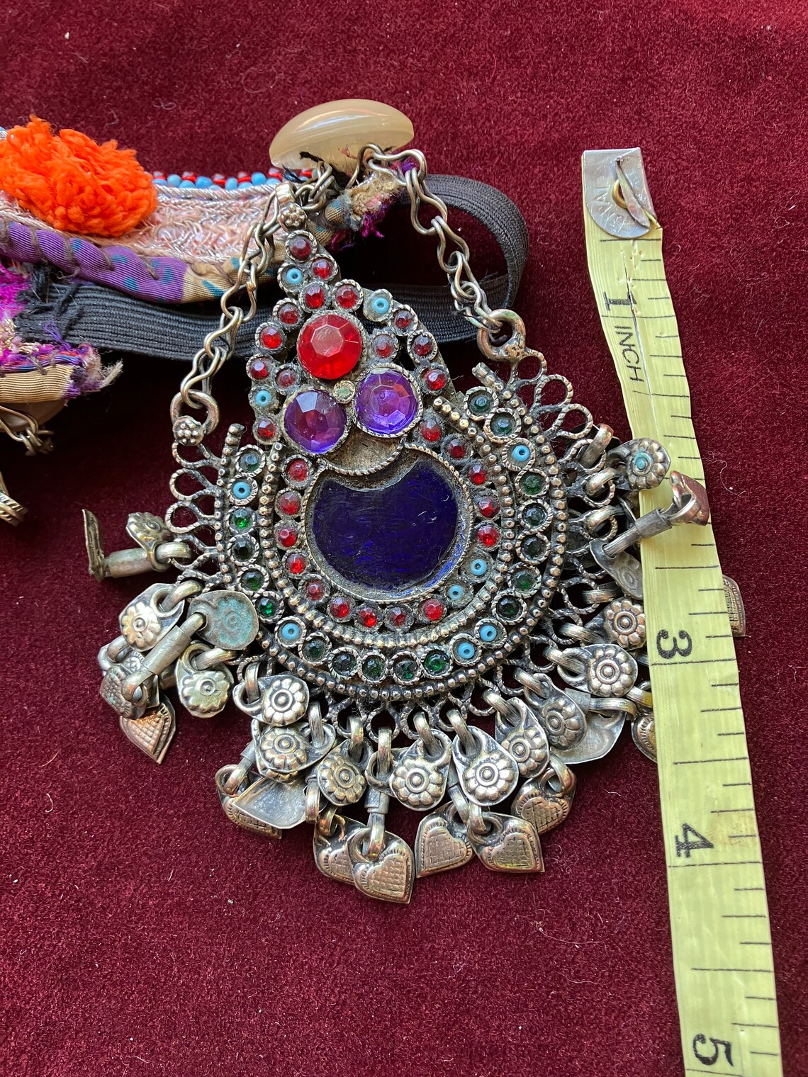 Vintage Afghan Kuchi Tribal Head Piece: One-of-a-kind Dance Costume - Etsy