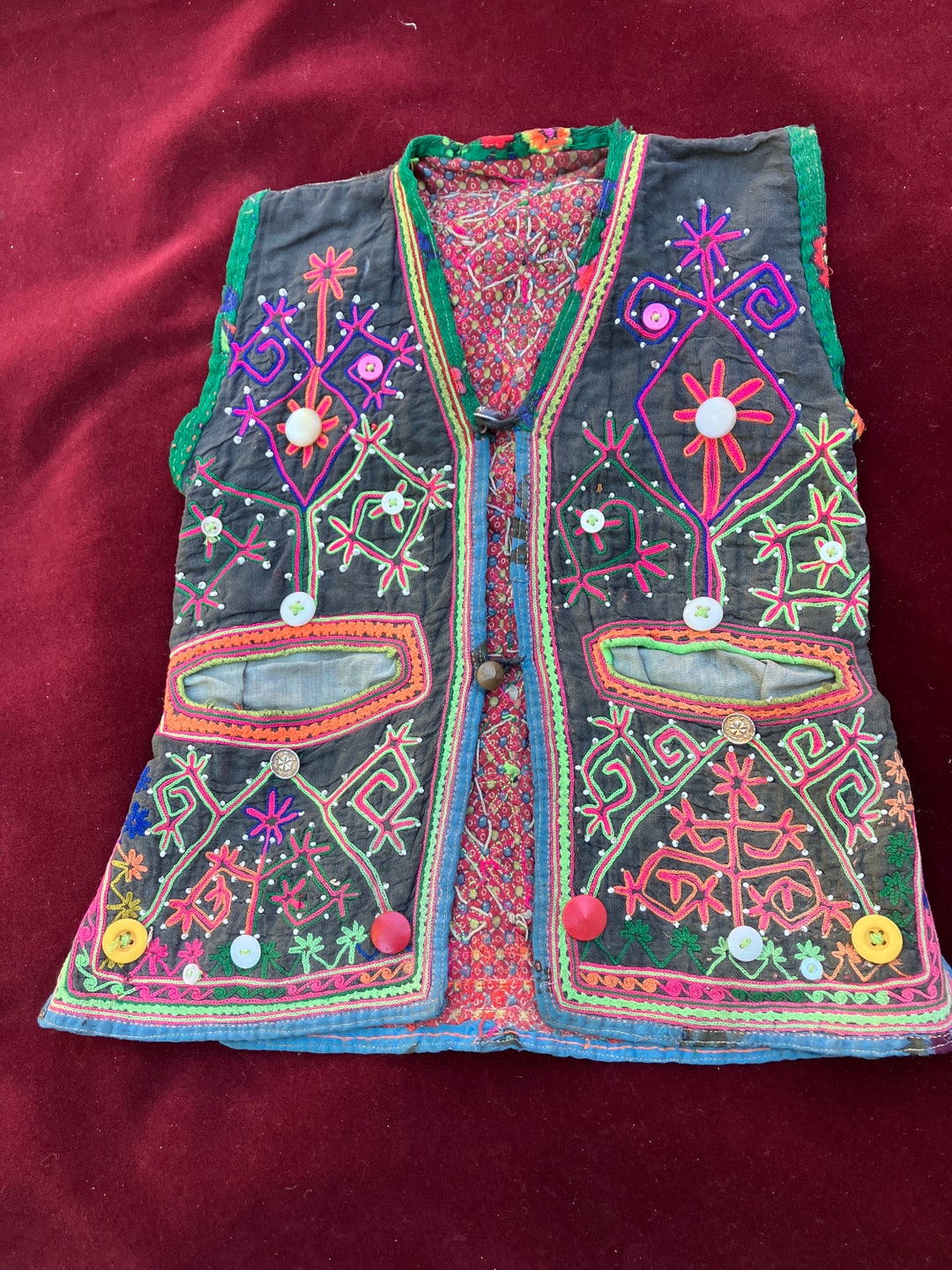 Kohistan Swat Valley Pakistan Tribal Embroidered and Embellished Child ...