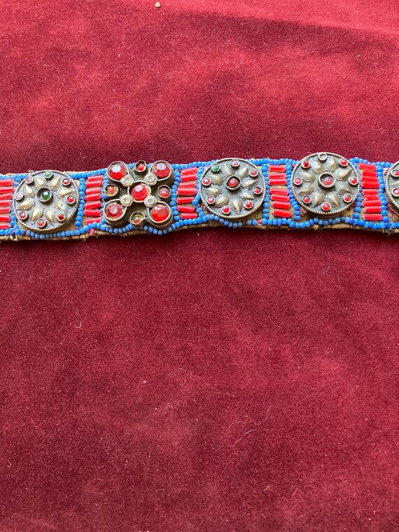 Afghan Kuchi Baluchistan beaded dance costume origina… - Gem