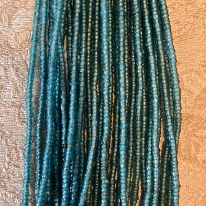Tourquoise Nepali Newari “potey” Vintage Glass Bead Traditional ...