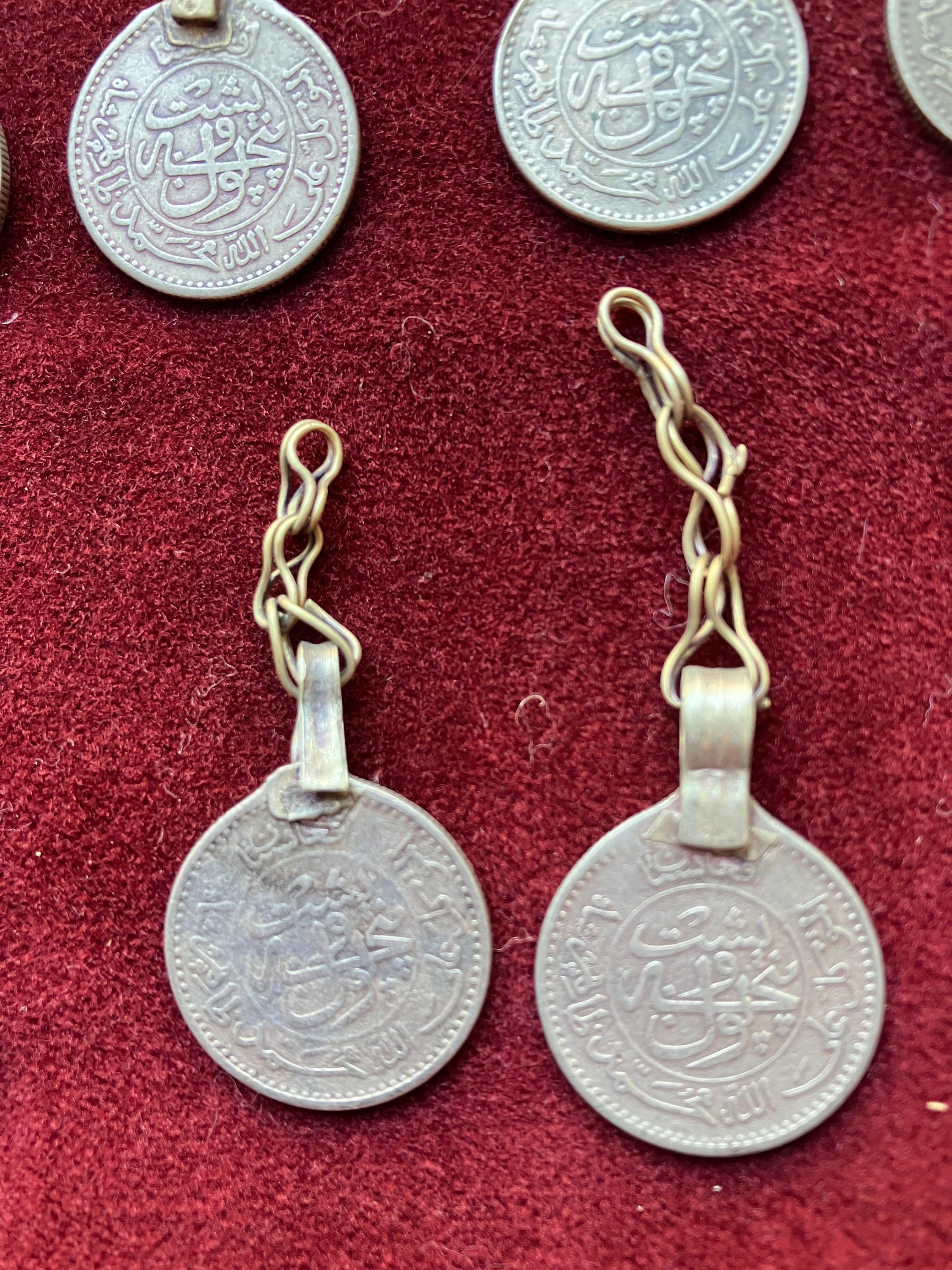 Afghan Kuchi Vintage Tribal Coin Pendants Dance Costume Components DIY ...