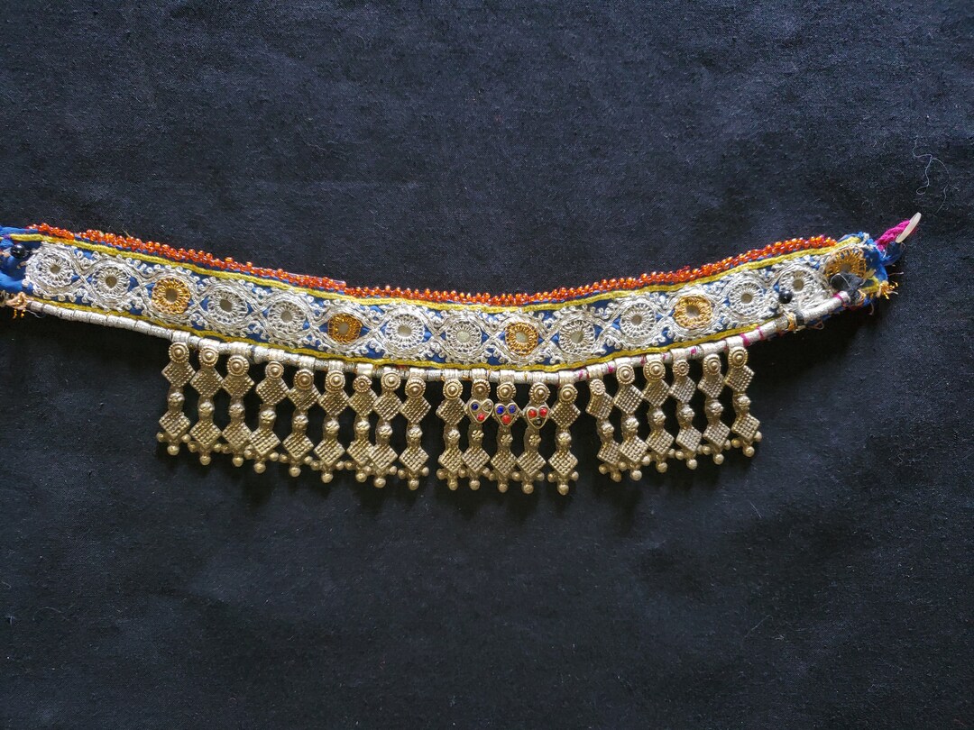 Kuchi Afghan Choker Boho Original Tribal Ethnic Traditional Collectible ...