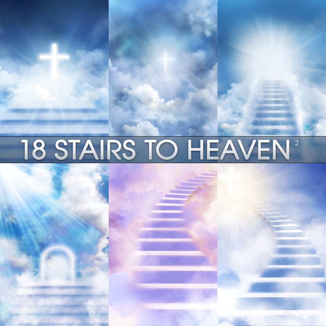 18 Stairway to Heaven Sky Overlays, Ethereal Photography, Blue Sky ...