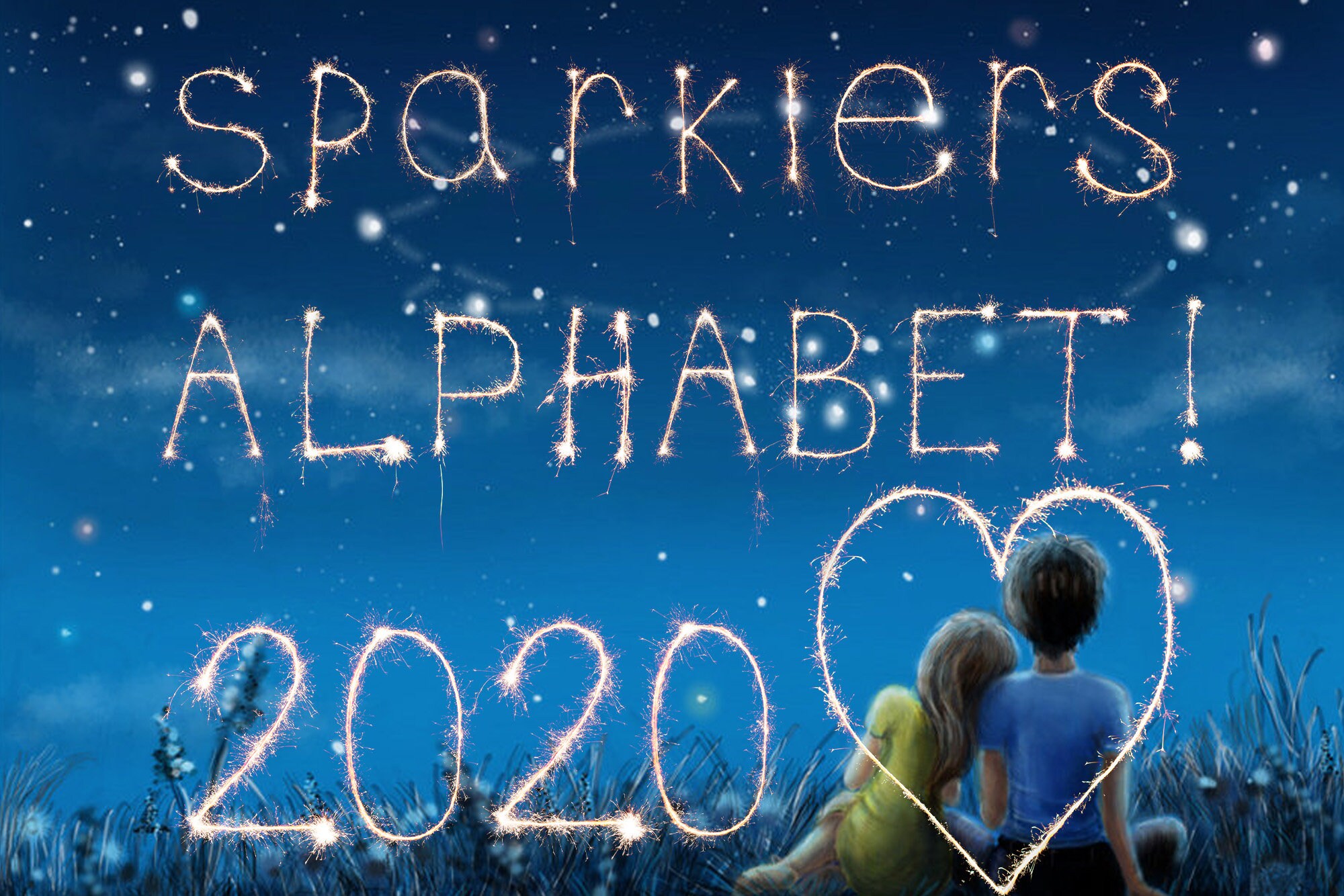72 Sparklers Alphabet Photo Overlays Wedding Sparklers - Etsy