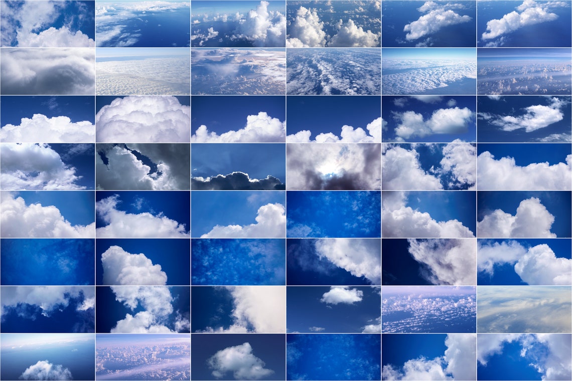 220 Blue Sky Overlays, Dramatic Sky Overlay, Cloud Overlay Photography ...