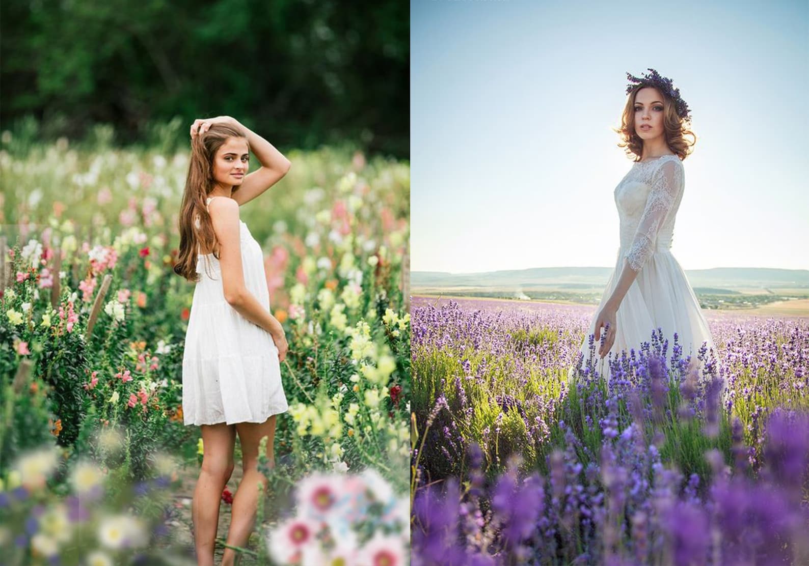 390 Flower Frames Photo Overlays Summer Overlays Blurred - Etsy