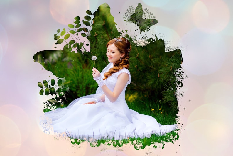 120 Creative Painted Mask Frames Photo Frame Photoshop - Etsy