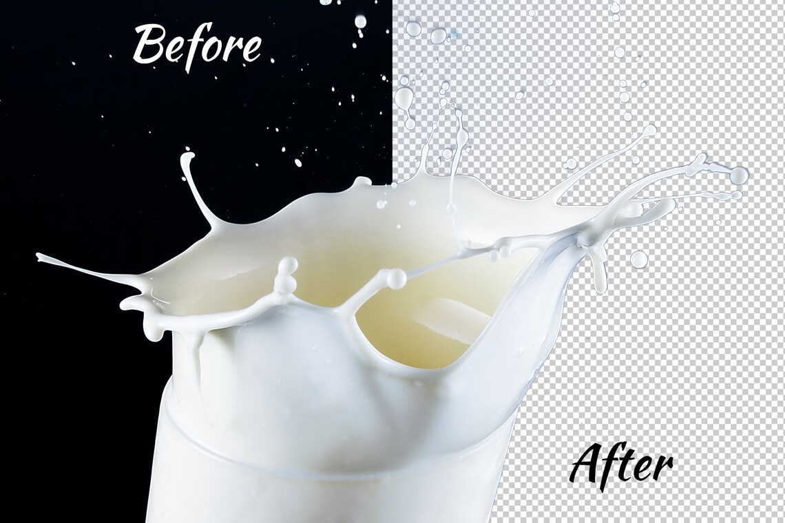 BLACK Background Remover Photoshop Action Photoshop Adobe | Etsy