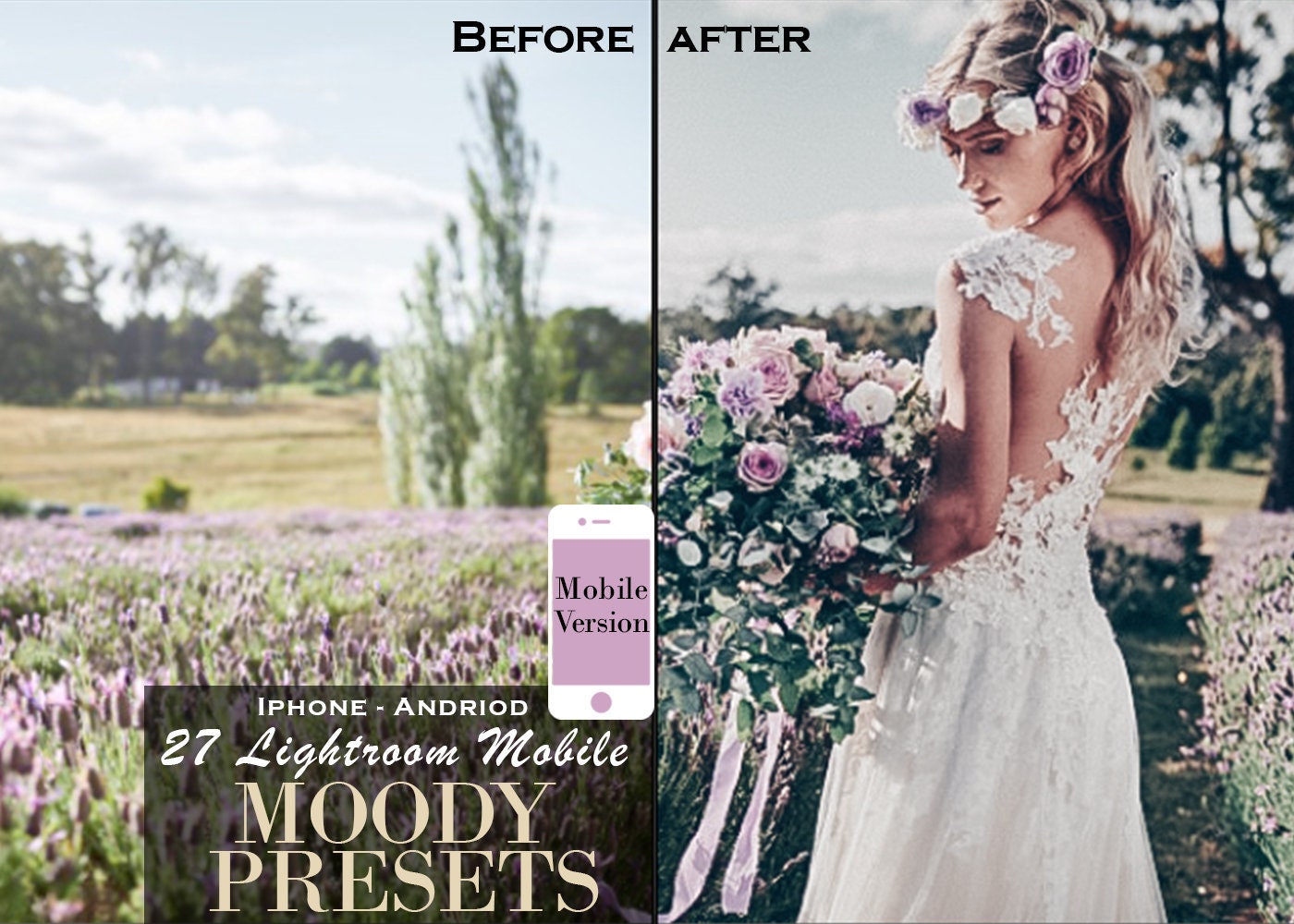 27 MOODY Lightroom MOBILE Presets Instagram Presets Travel - Etsy
