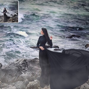 180 Flying Fabric Dress Photo Overlays, Photoshop Overlay, Flowing ...