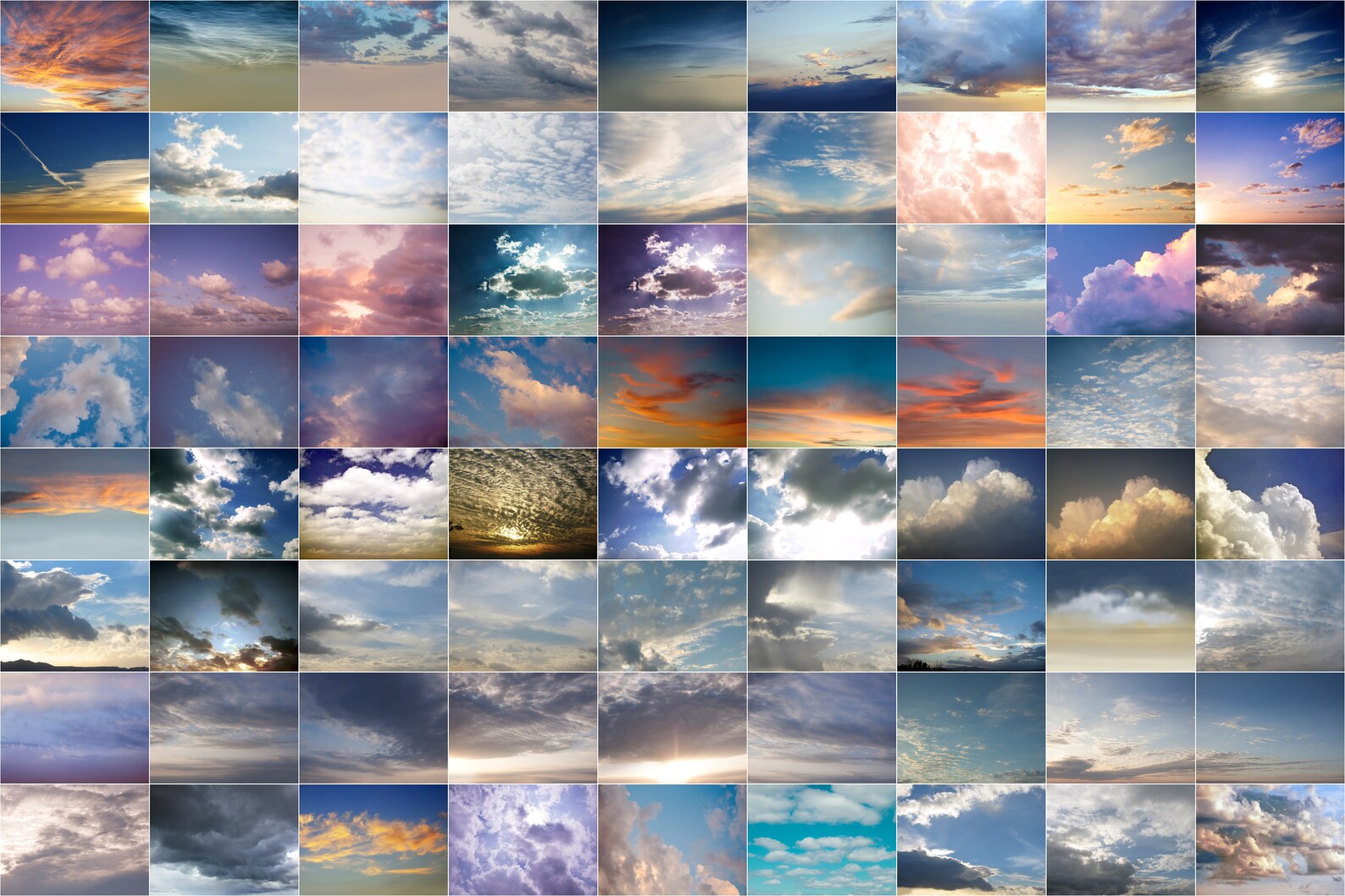 222 Dramatic Sky Overlays for Photoshop Professional Photo - Etsy