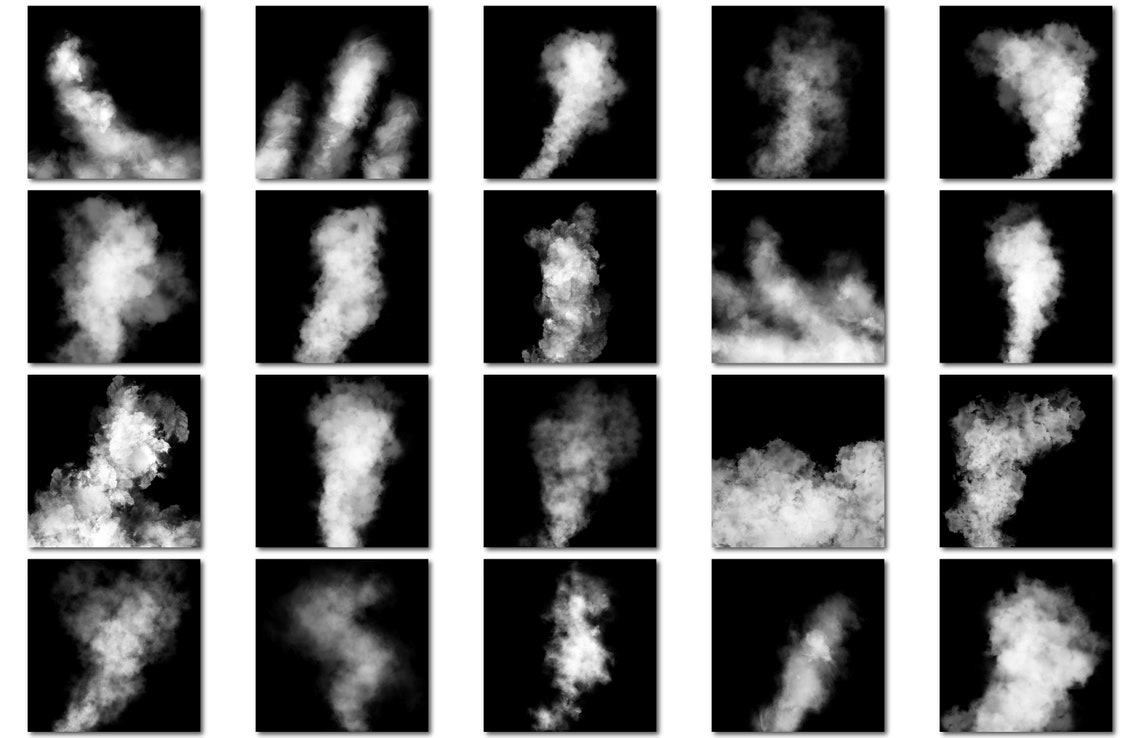 110 REALISTIC Smoke Overlays Smoke Photoshop Overlays Smoke | Etsy