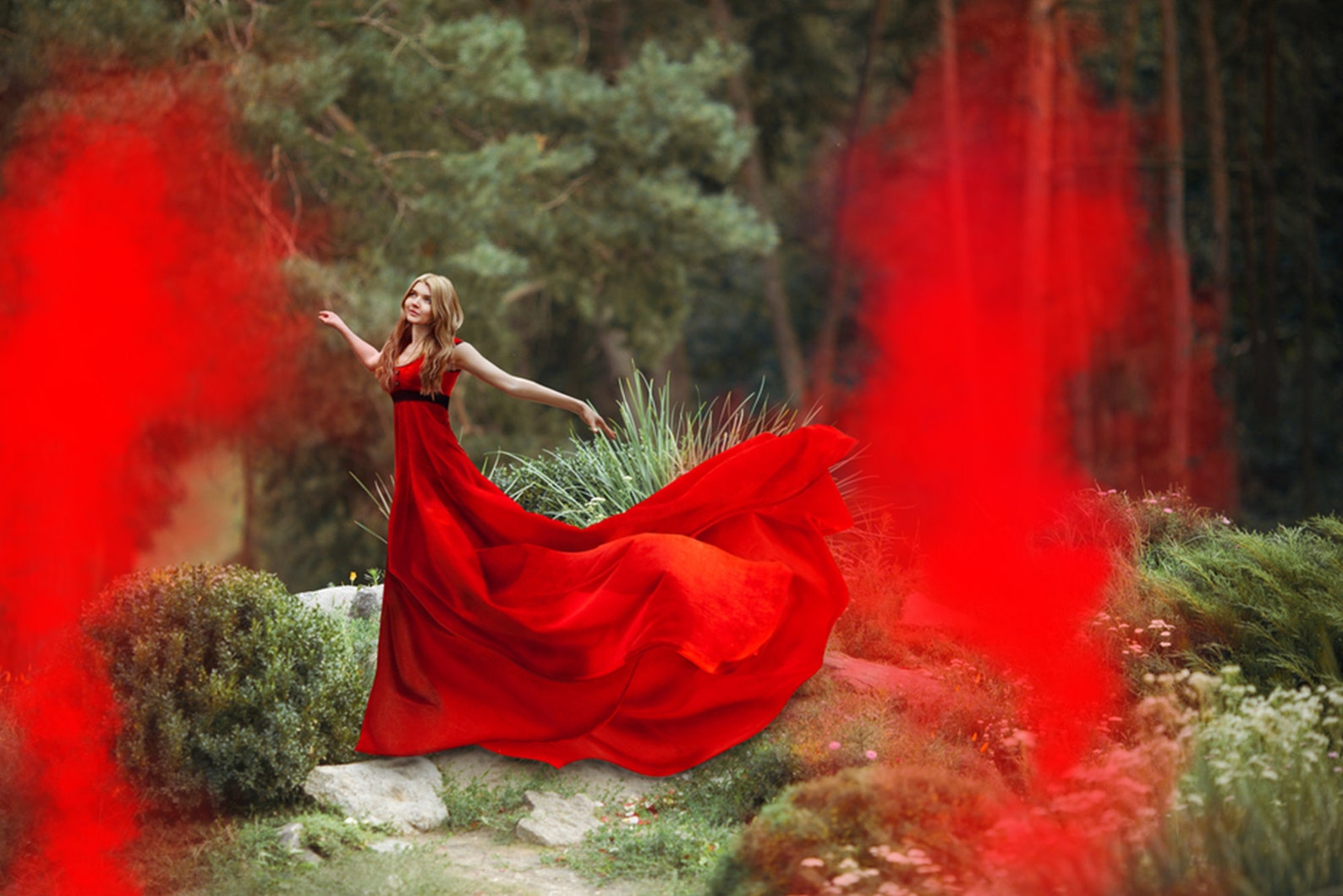 100 Red Smoke Bomb Overlays Color Smoke Red Fog Smoke Bomb - Etsy