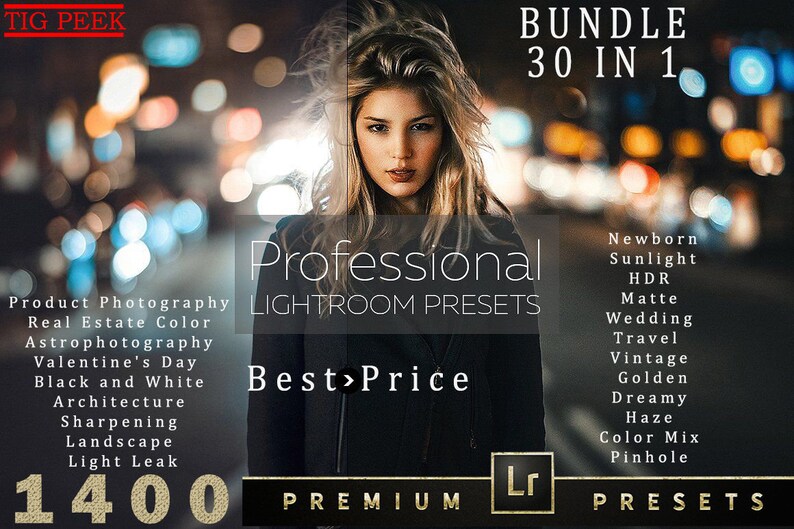1400 Lightroom Presets Mega Pack Premium Presets Kit - Etsy