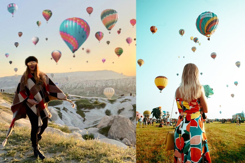 100 Hot Air Balloon Overlays Balloons Photoshop Overlays - Etsy